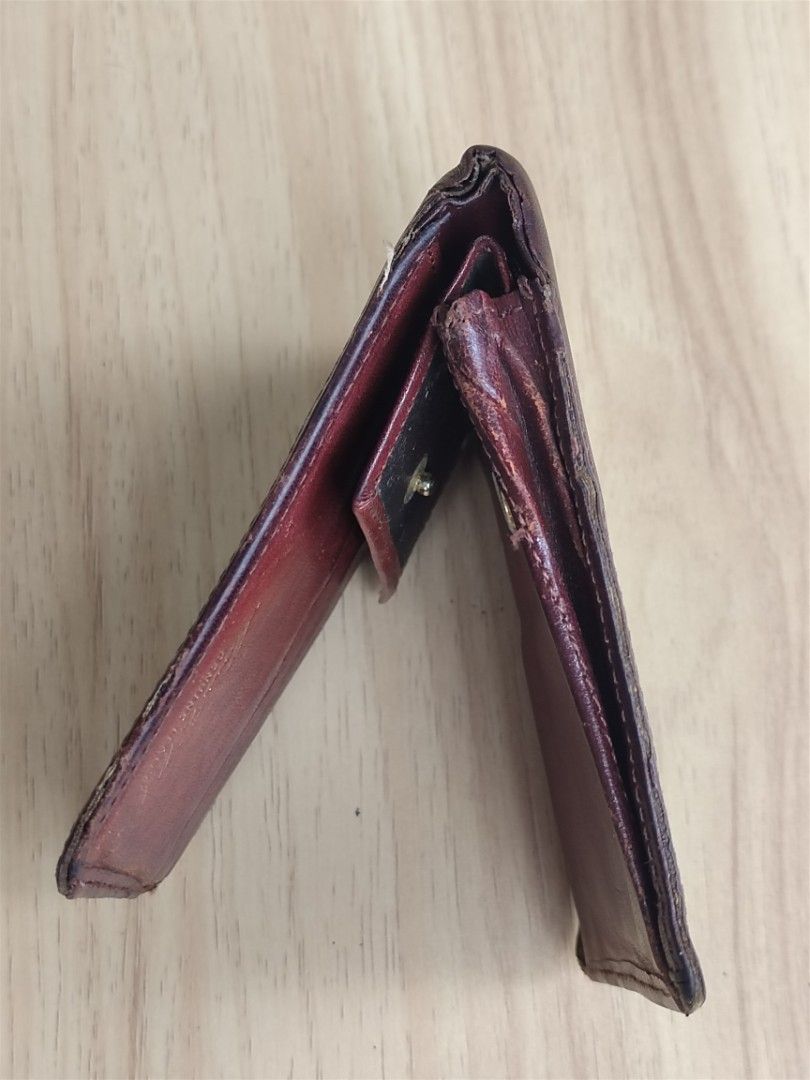 M GRECO GENUINE LEATHER BIFOLD WALLET, Men's Fashion, Watches ...