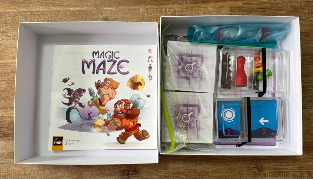 Magic Maze Boardgame, Hobbies & Toys, Toys & Games on Carousell