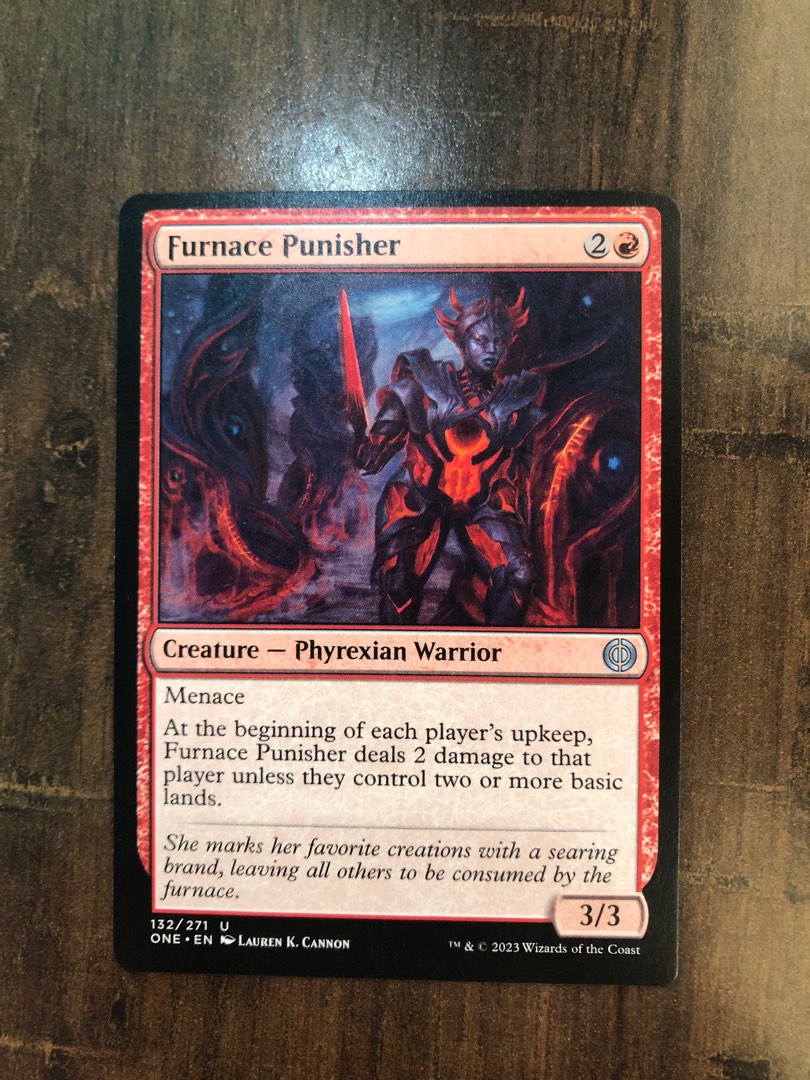 Magic the Gathering - Furnace Punisher, Hobbies & Toys, Toys & Games on ...