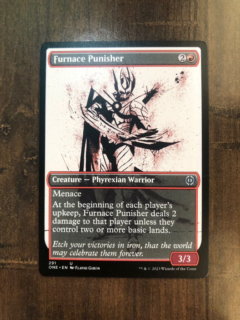 Magic the Gathering - Furnace Punisher (SC), Hobbies & Toys, Toys ...