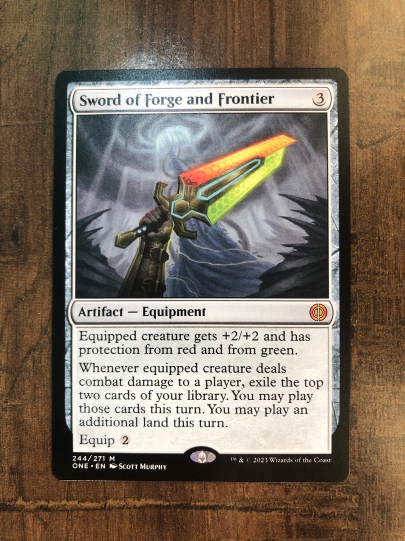 Magic the Gathering - Sword of Forge and Frontier, Hobbies & Toys, Toys ...