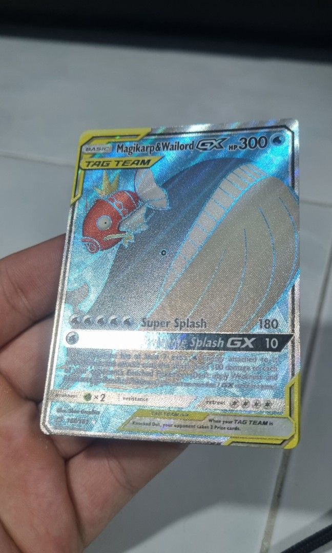 Magikarp & Wailord GX | Wailord | Magikarp | Karp | Pokemon Full Art ...