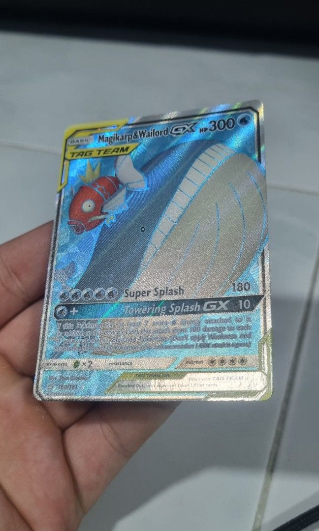 Magikarp & Wailord GX | Wailord | Magikarp | Karp | Pokemon Full Art ...