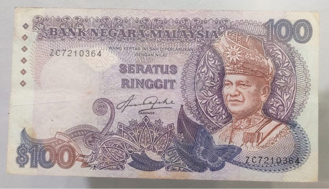 Malaysia seratus ringgit, Hobbies & Toys, Collectibles & Memorabilia ...
