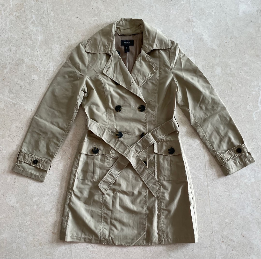 Mango - Classic Trench Coat, Women's Fashion, Coats, Jackets and ...