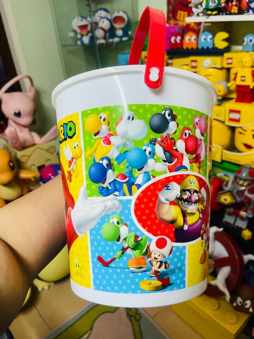Mario bucket, Hobbies & Toys, Toys & Games on Carousell