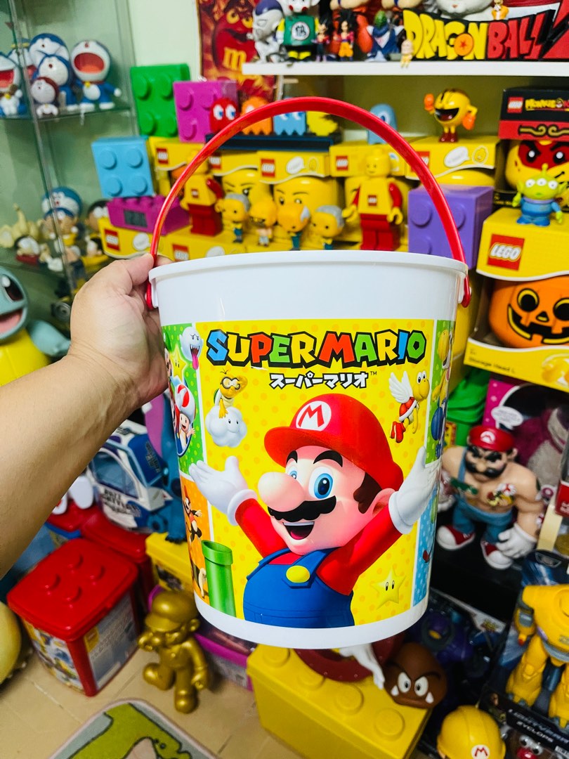 Mario bucket, Hobbies & Toys, Toys & Games on Carousell