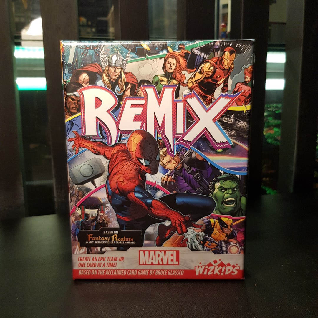 Marvel Remix Board Game, Hobbies & Toys, Toys & Games on Carousell
