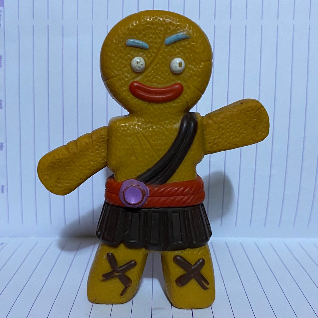 McDonalds Shrek Forever After - Gingy Gingerbread Man Happy Meal 2010 ...