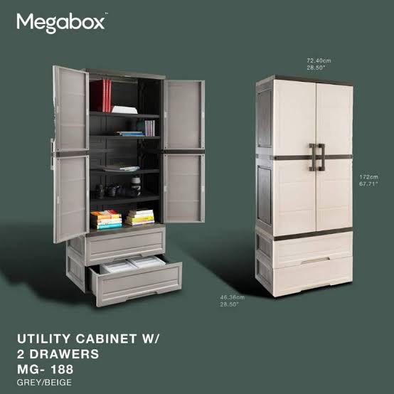 Megabox wardrobe and drawer, Furniture & Home Living, Furniture ...