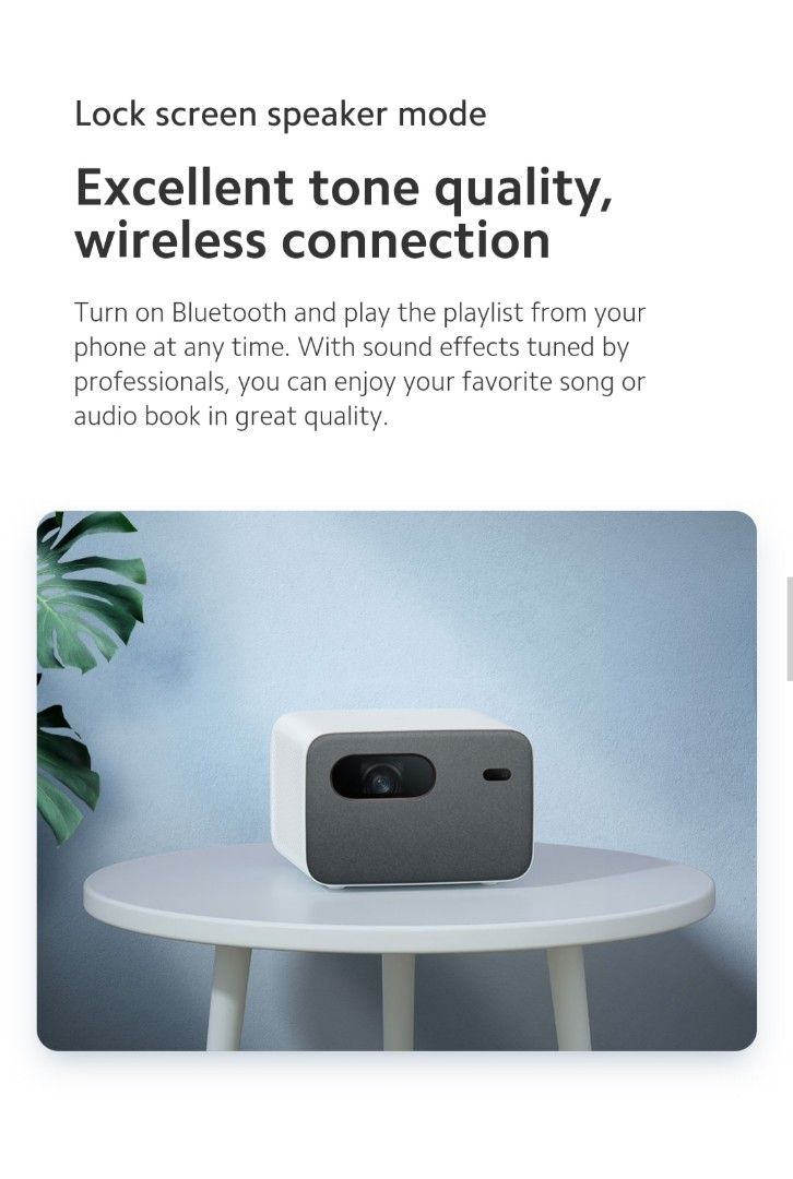 Mi Smart Projector 2 Pro Global Version, TV & Home Appliances, TV ...