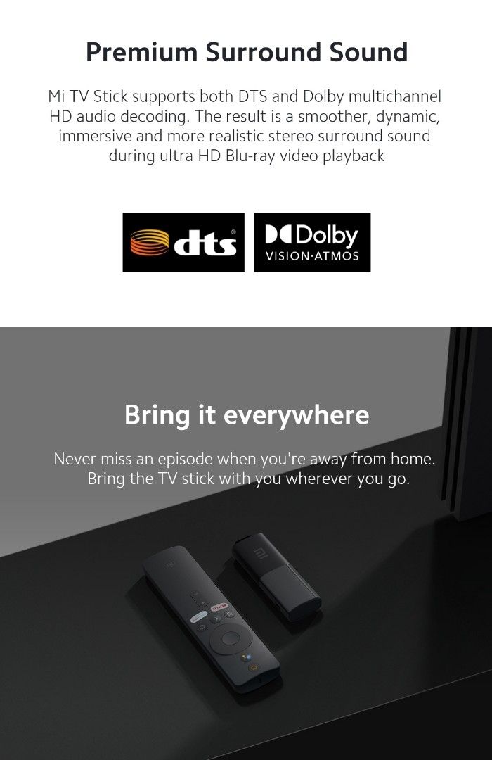 Mi TV Stick, TV & Home Appliances, TV & Entertainment, Media Streamers ...
