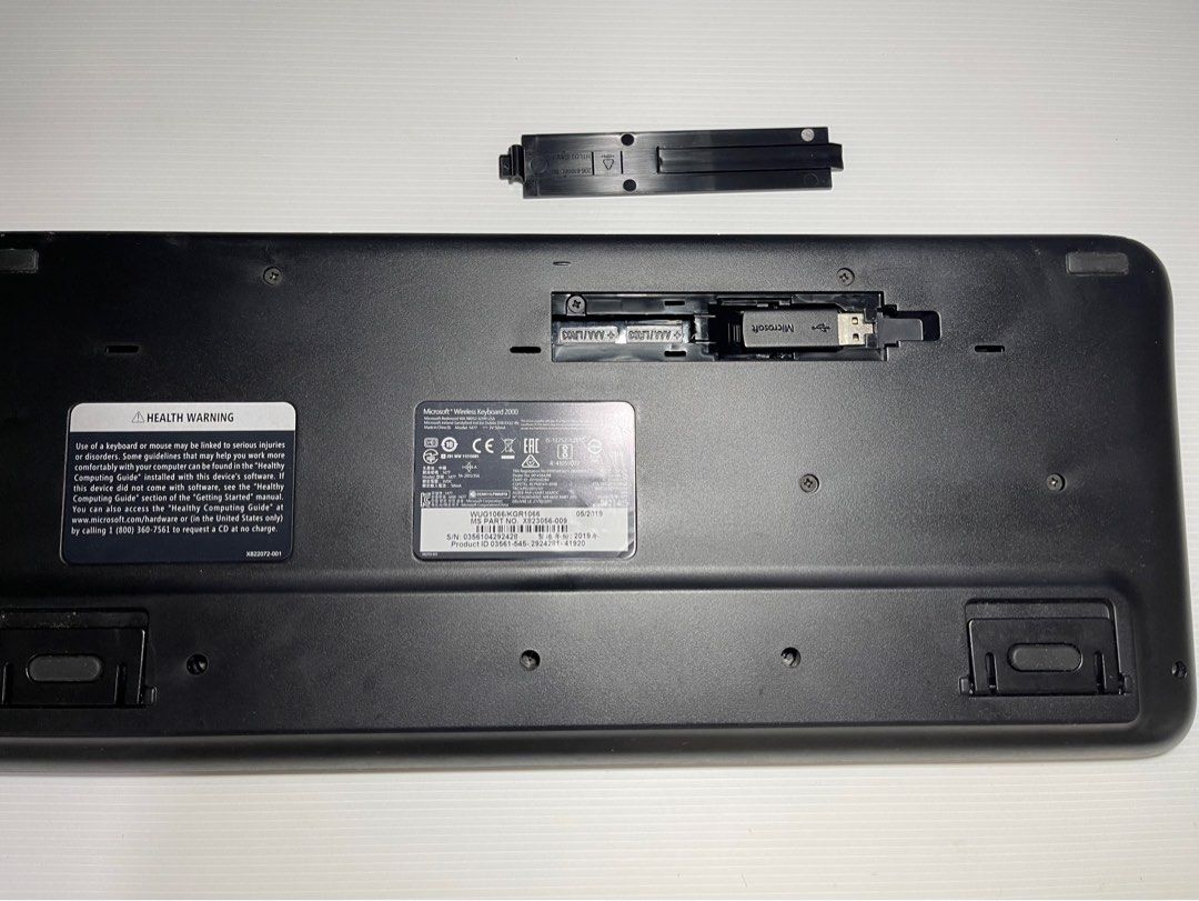 Microsoft Wireless Desktop 2000, keyboard and mouse combo, Computers ...