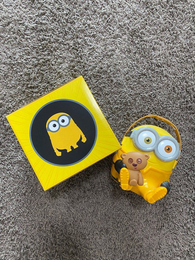 Minion Basket (Mcd), Hobbies & Toys, Toys & Games on Carousell