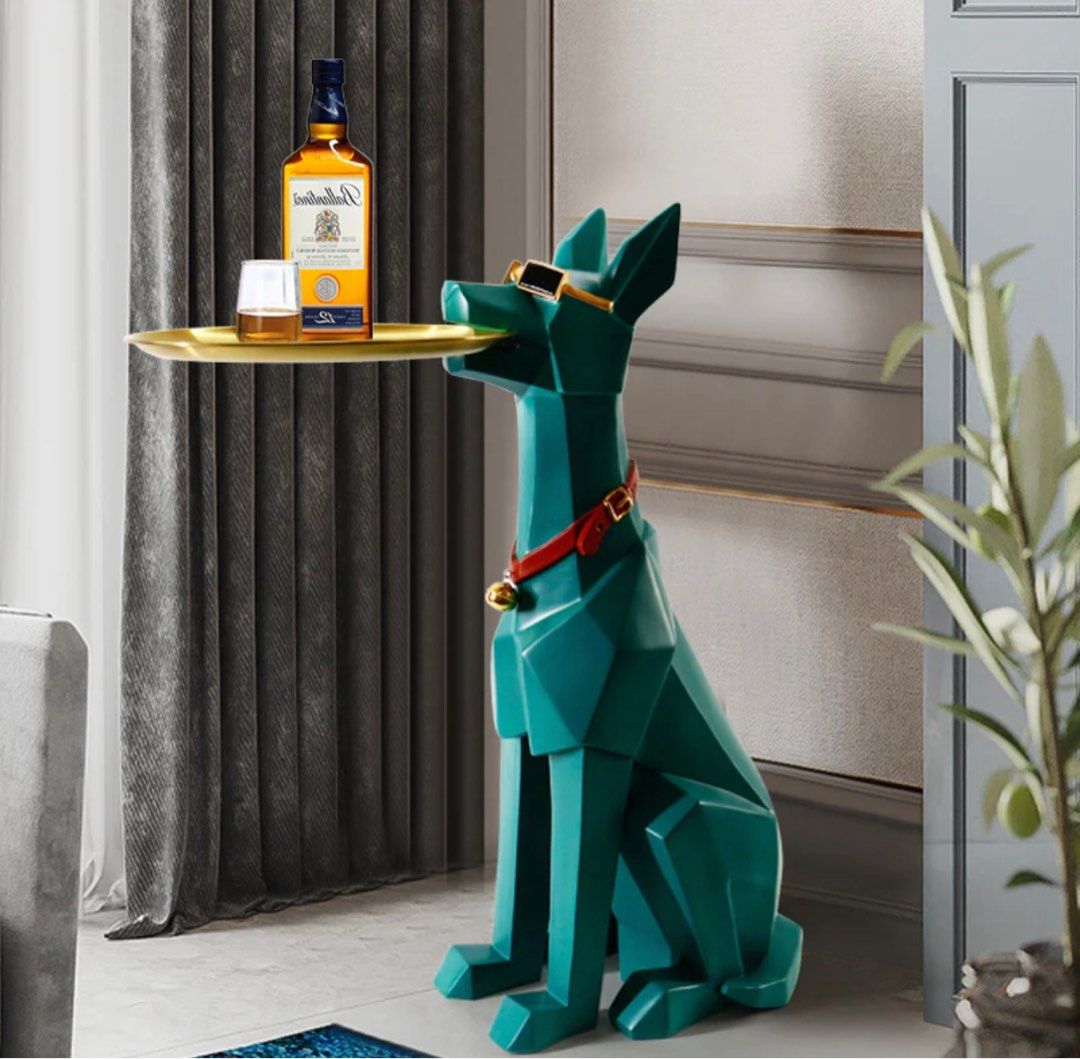 MISTIQUE Dog Shape End Table, Furniture & Home Living, Furniture ...