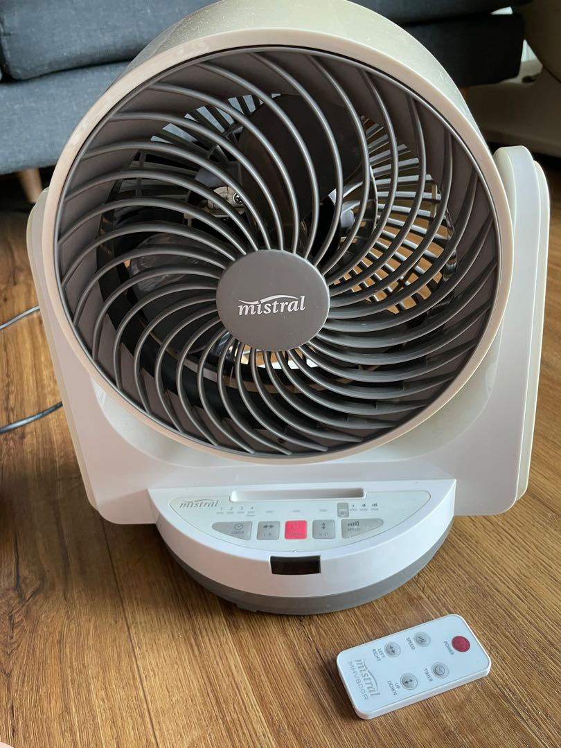 Mistral fan with remote control, Furniture & Home Living, Lighting ...