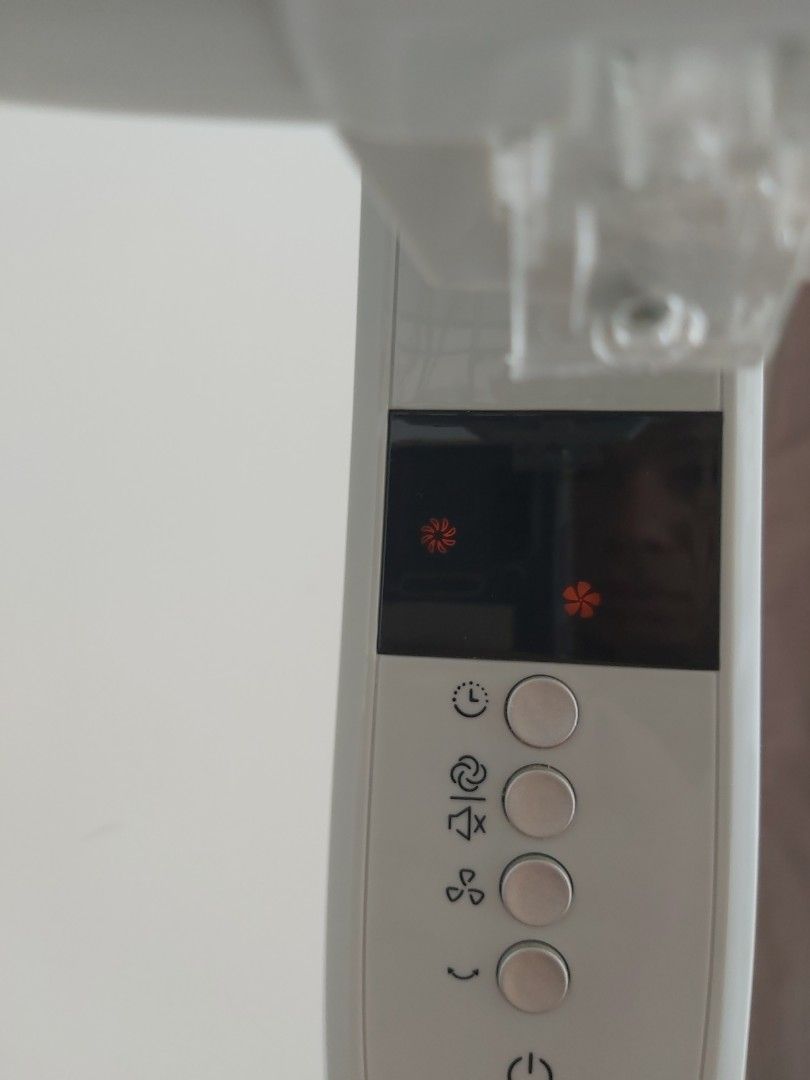 Mistral stand fan with remote control, Furniture & Home Living ...