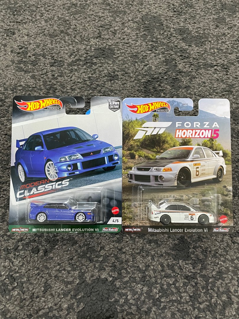Mitsubishi Lancer Evolution VI lot Hot wheels Hotwheels, Hobbies & Toys ...