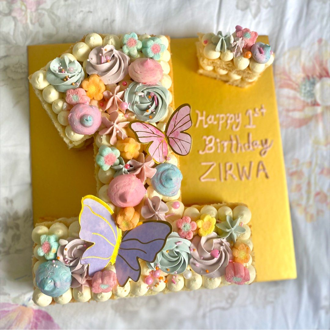 Monogram Cakes | Custom cake- for Birthdays, Anniversary, Engagement ...