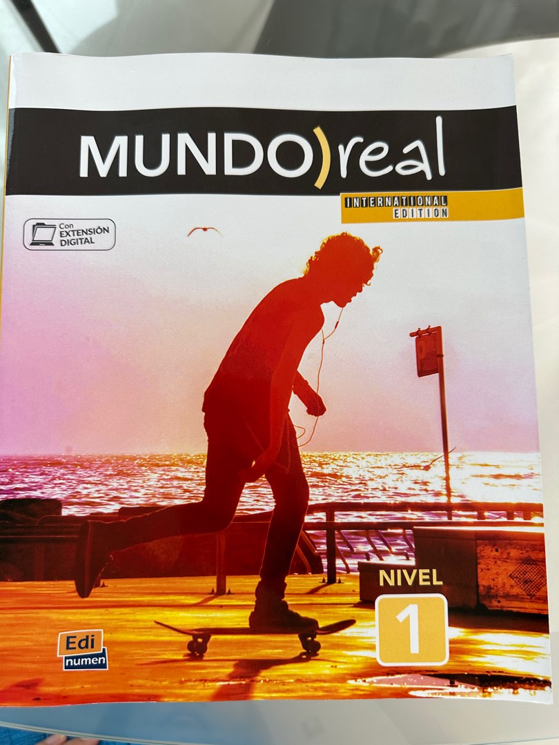 Mundo real international edition Spanish level 1, Hobbies & Toys, Books ...