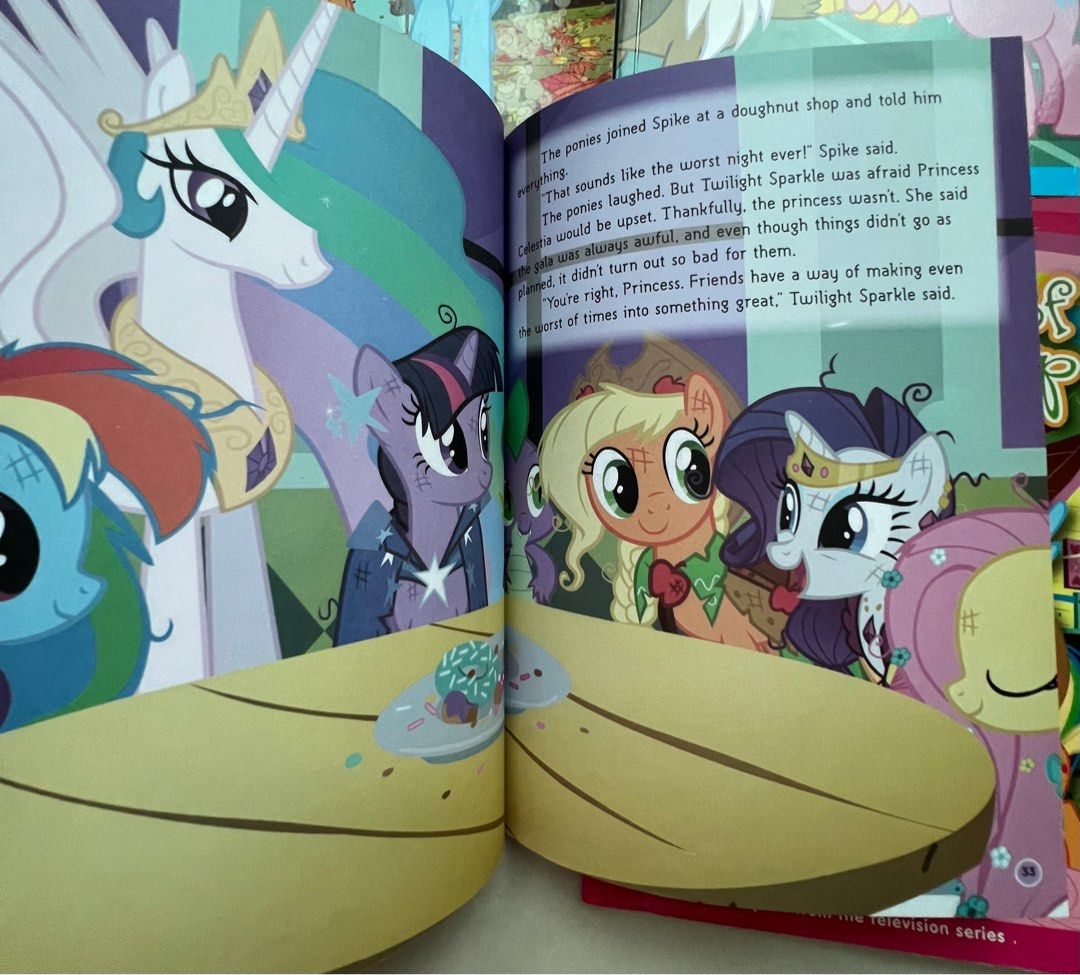 My Little Pony books (Bundle of 4), Hobbies & Toys, Books & Magazines, Children's Books on Carousell
