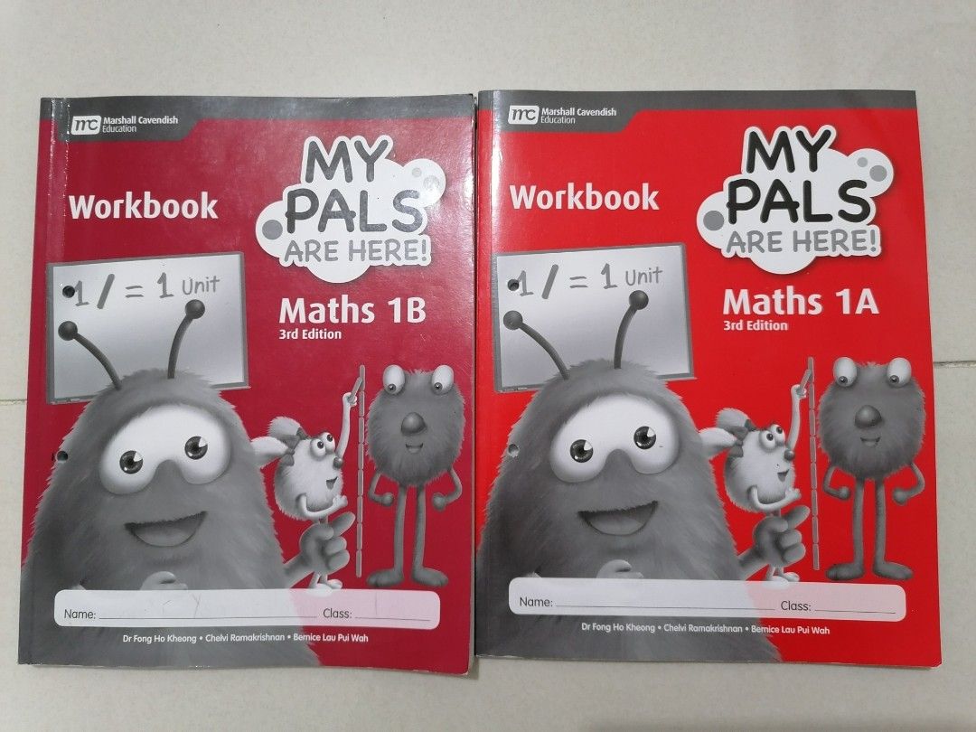 My Pals are here 3rd edition Math 1A and 1B, Hobbies & Toys, Books ...