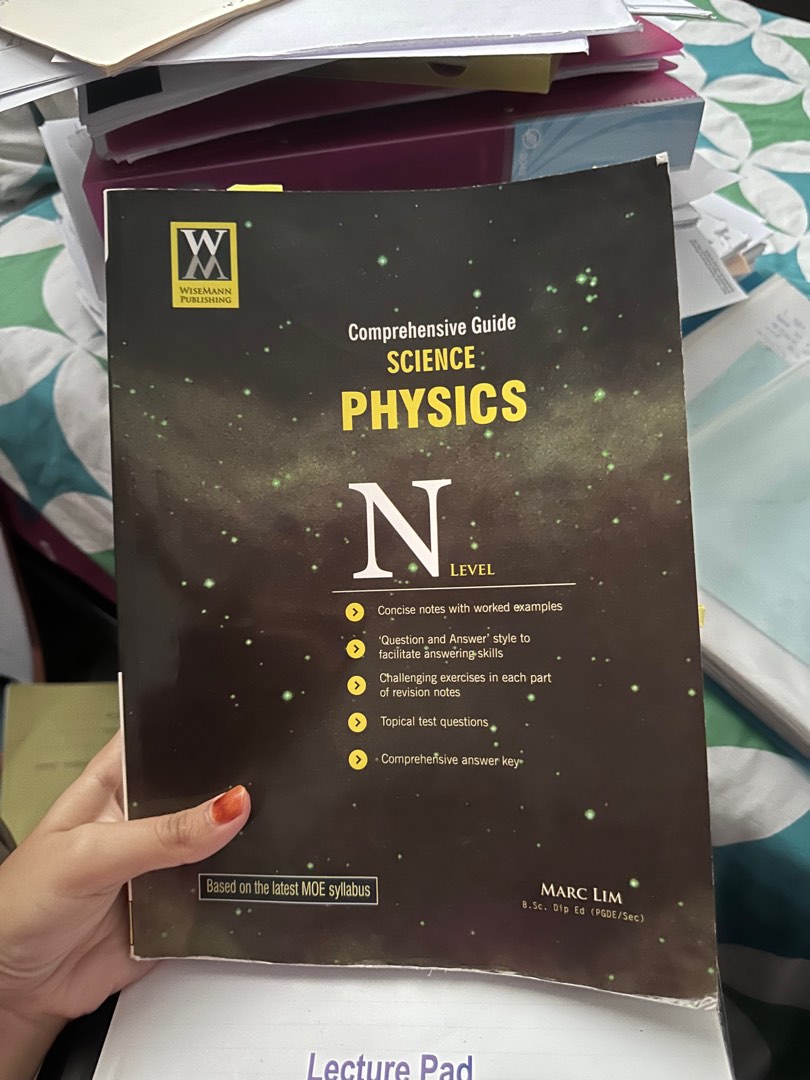 n lvl physics assignment book and notes, Hobbies & Toys, Books ...
