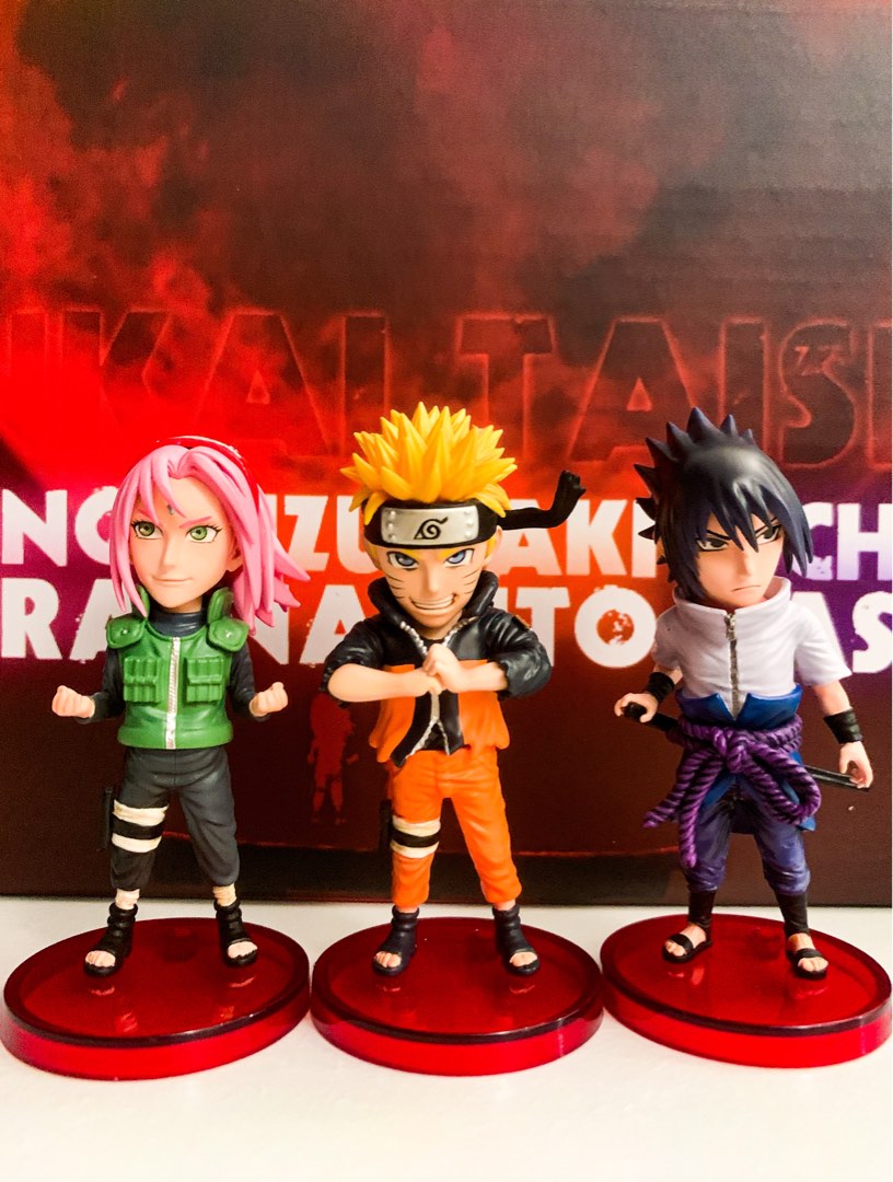 Naruto WCF Team 7 League Studio, Hobbies & Toys, Toys & Games on Carousell