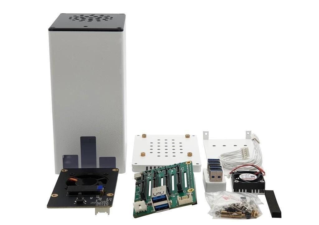 NAS - Quad SATA HAT for Raspberry Pi, Computers & Tech, Parts ...