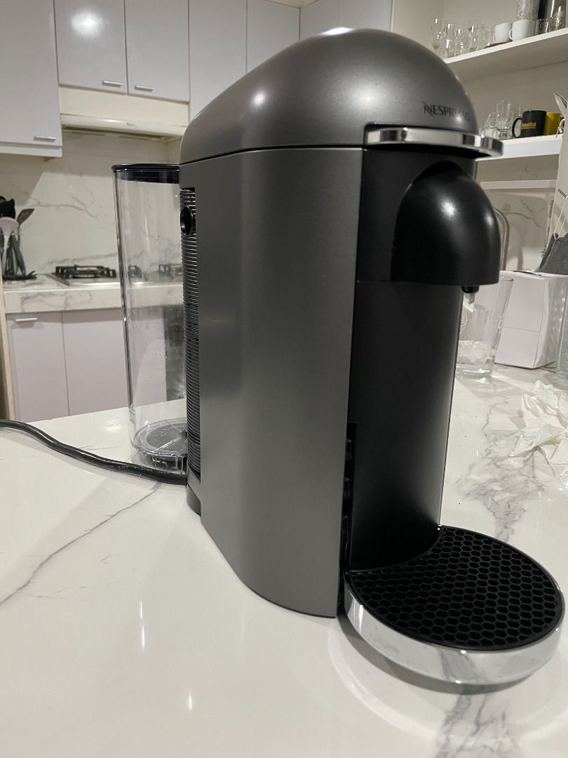 Nespresso VertuoPlus Coffee Maker/Machine (Grey) [U.S. Version], TV ...