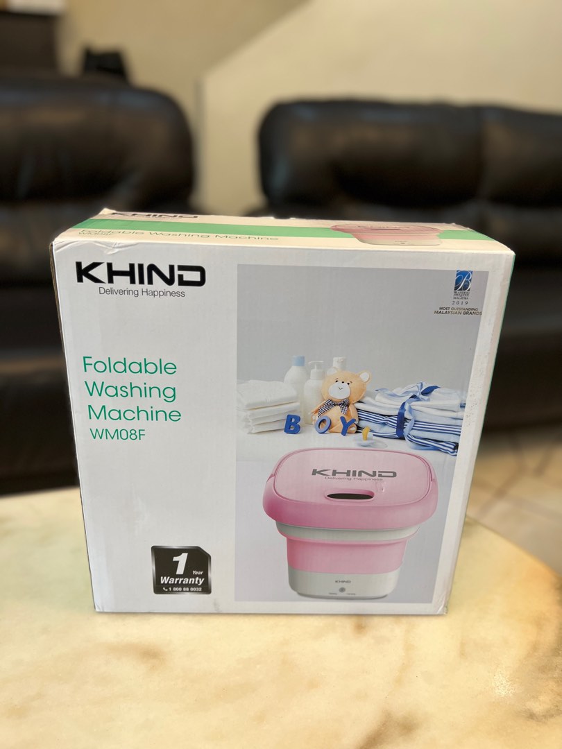 [New ] Khind Foldable Washing Machine, TV & Home Appliances, Washing ...