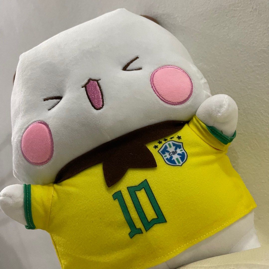 Neymar Brazil Bear Football Stuffed Toy, Hobbies & Toys, Toys & Games ...