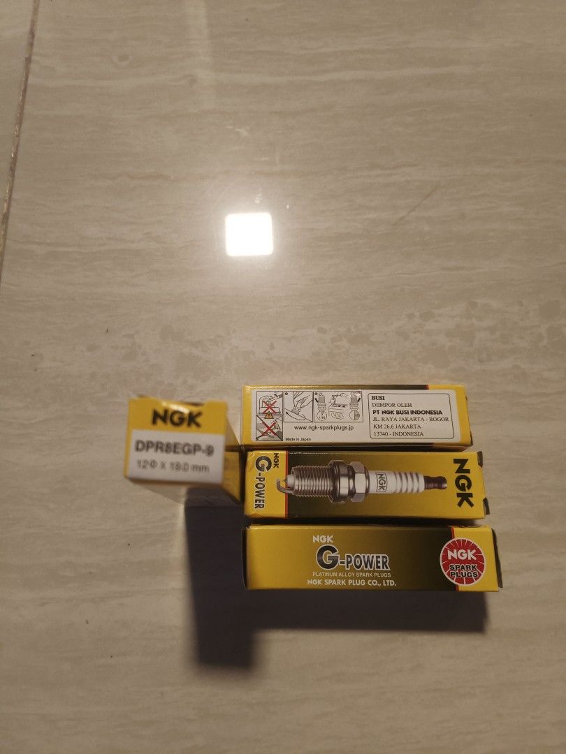 NGK spark plugs, Motorcycles, Motorcycle Accessories on Carousell