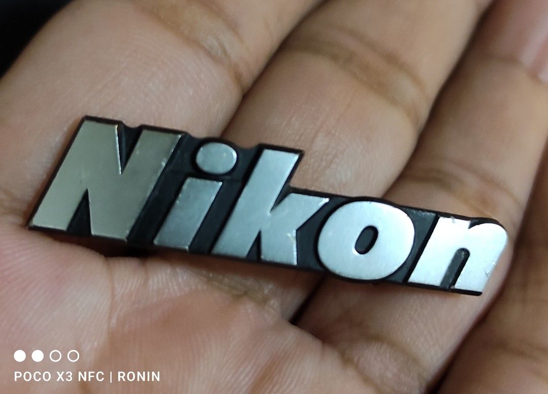 Nikon Original Badge Plate, Hobbies & Toys, Memorabilia & Collectibles ...