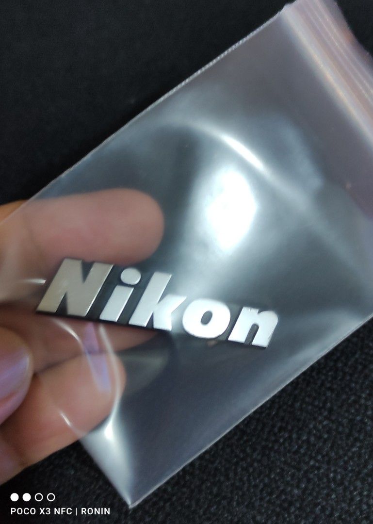 Nikon Original Badge Plate, Hobbies & Toys, Memorabilia & Collectibles ...