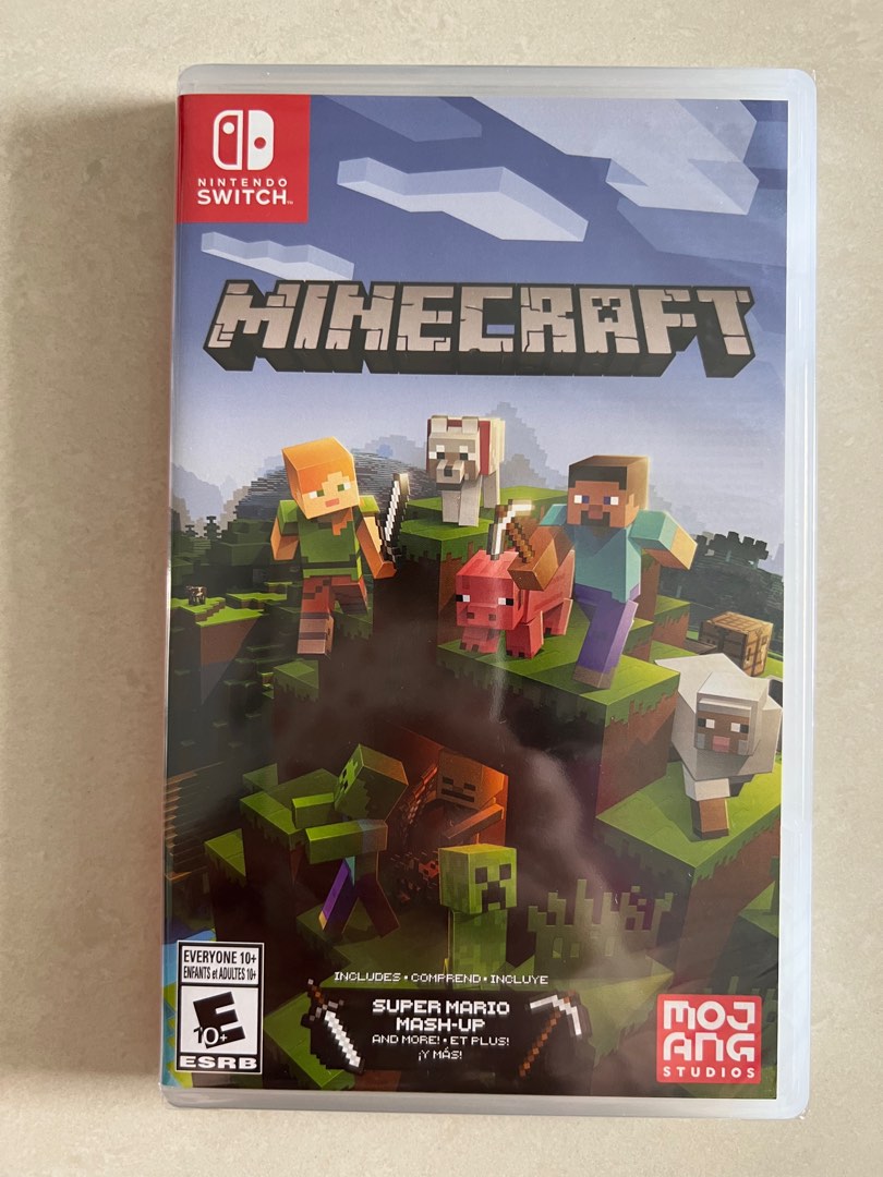 Nintendo Switch Minecraft, Video Gaming, Video Games, Nintendo on Carousell