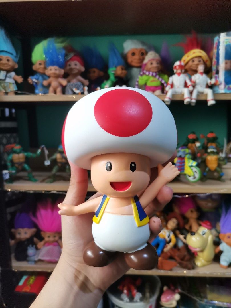Nintendo Toad from Super Mario, Hobbies & Toys, Toys & Games on Carousell