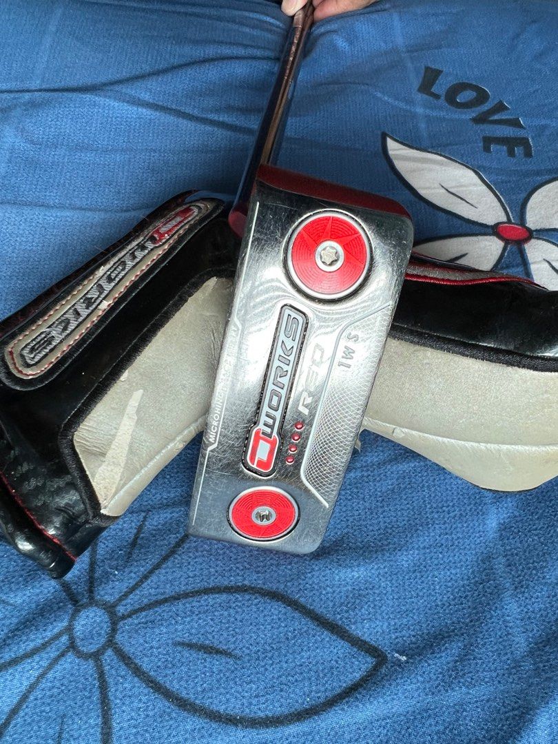 Odyssey oworks 1WS putter( red), Sports Equipment, Sports & Games, Golf ...
