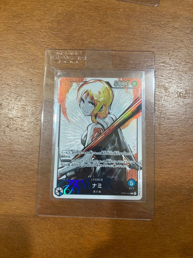 OP03 Nami Leader AA, Hobbies & Toys, Toys & Games on Carousell