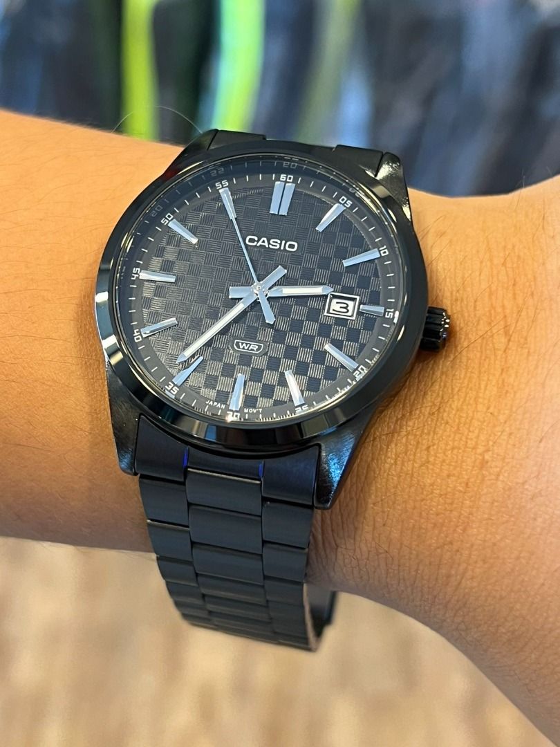 ORIGINAL CASIO Analog Mens Watch / Casio Stainless Steel Watch / Casio ...