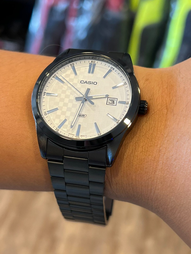 ORIGINAL CASIO Analog Mens Watch / Casio Stainless Steel Watch / Casio ...