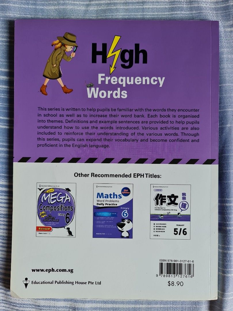 P6 PSLE ENGLISH HIGH FREQUENCY WORDS (VOCABULARY), Hobbies & Toys ...