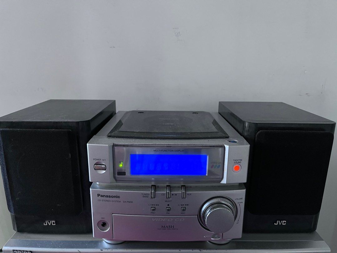 Panasonic CD stereo system(MASH), Audio, Portable Audio Accessories on ...