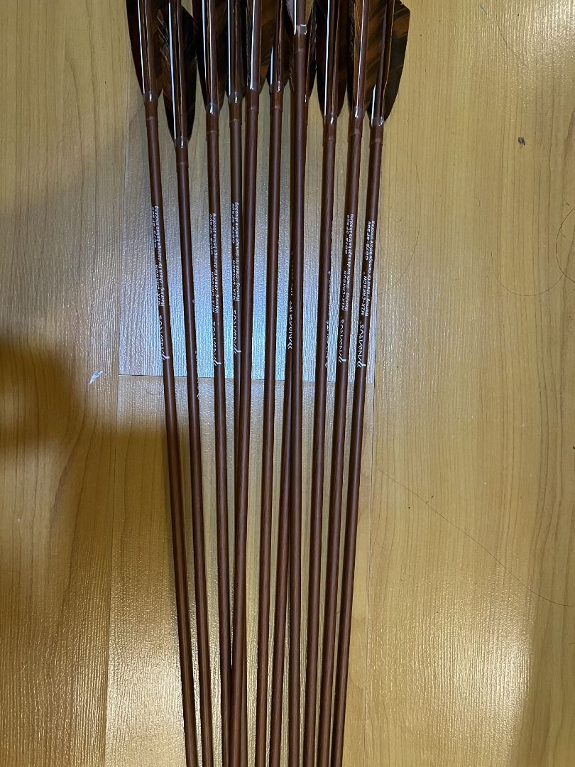 Pandarus OD79-SP500 Carbon Fiber Arrows, Sports Equipment, Other Sports ...