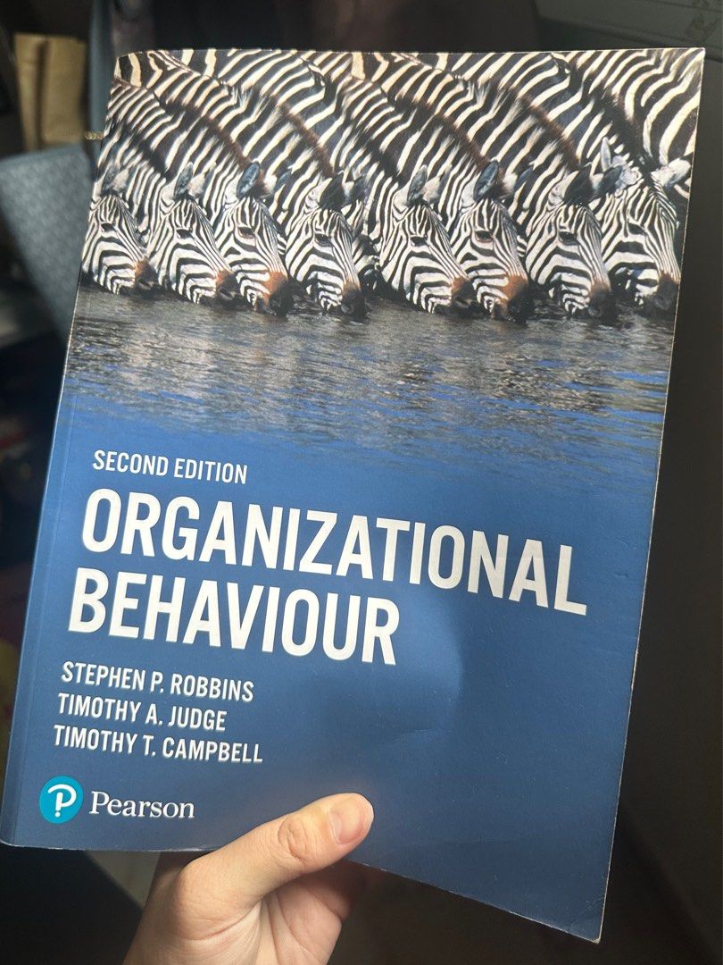 Pearson Organisational Behaviour (2nd Edition), Hobbies & Toys, Books & Magazines, Textbooks on ...