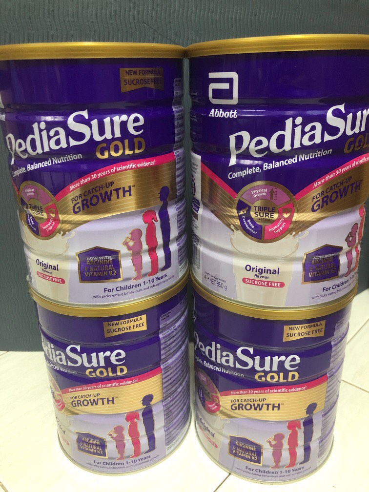 Pediasure gold Original flavour (850g), Babies & Kids, Nursing ...
