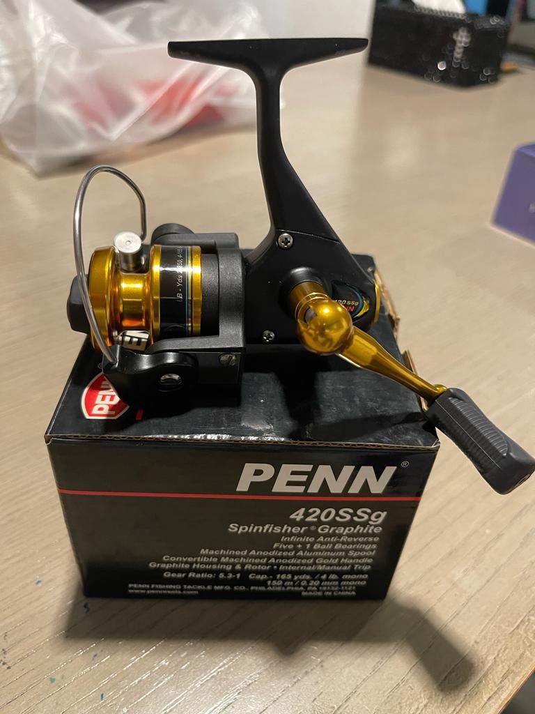 Penn 420SSg Reel, Sports Equipment, Fishing on Carousell