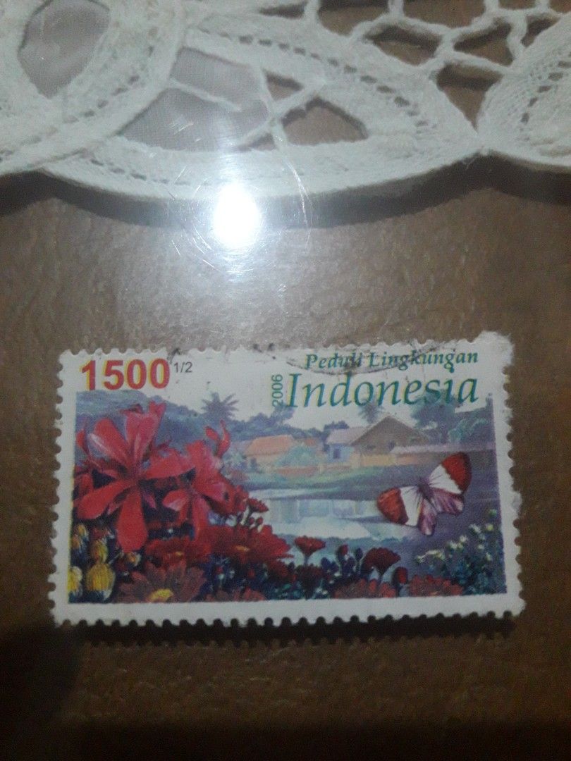Perangko kuno indonesia peduli lingkungan 2006, Antik, Filateli di ...