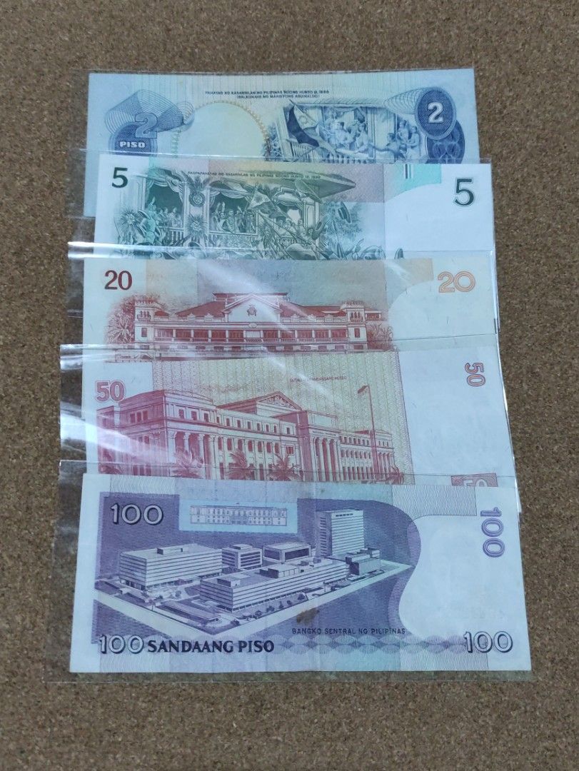 Philippine Banknotes | 5 pcs Star/Replacement Notes, Hobbies & Toys ...
