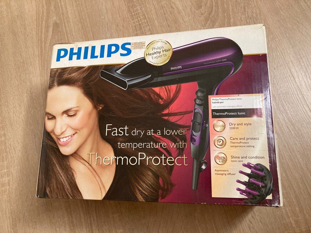 Philips Thermo Protect Ionic Hair Dryer 2200W, Beauty & Personal Care ... Philips Thermo Protect Ionic Hair Dryer 2200W, Beauty & Personal Care ...